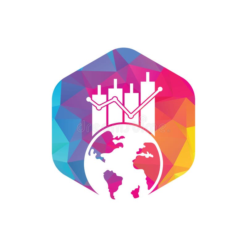 World Finance Logo Design Concept. Stock Vector - Illustration of logo ...