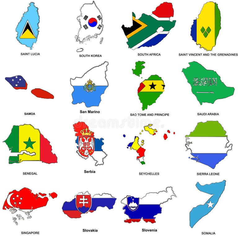 World Flags Doodle Stock Illustrations – 203 World Flags Doodle Stock ...
