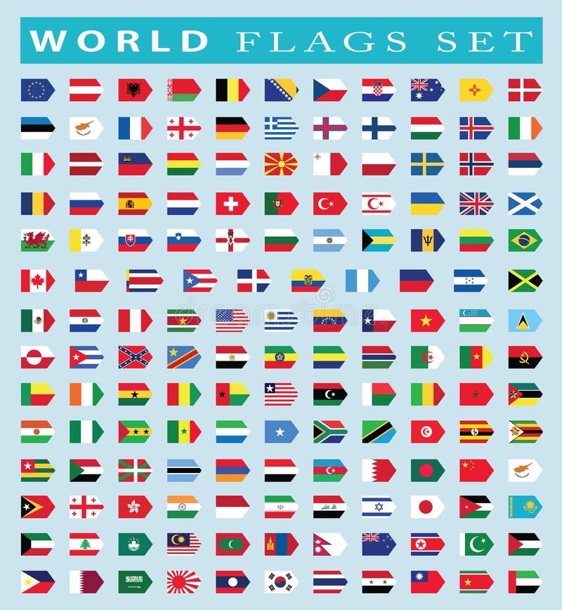 1+ World flags point Free Stock Photos - StockFreeImages