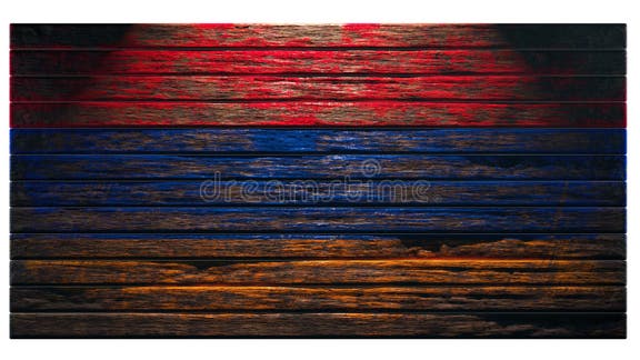 World flags on tree stock illustration. Illustration of isolated ...