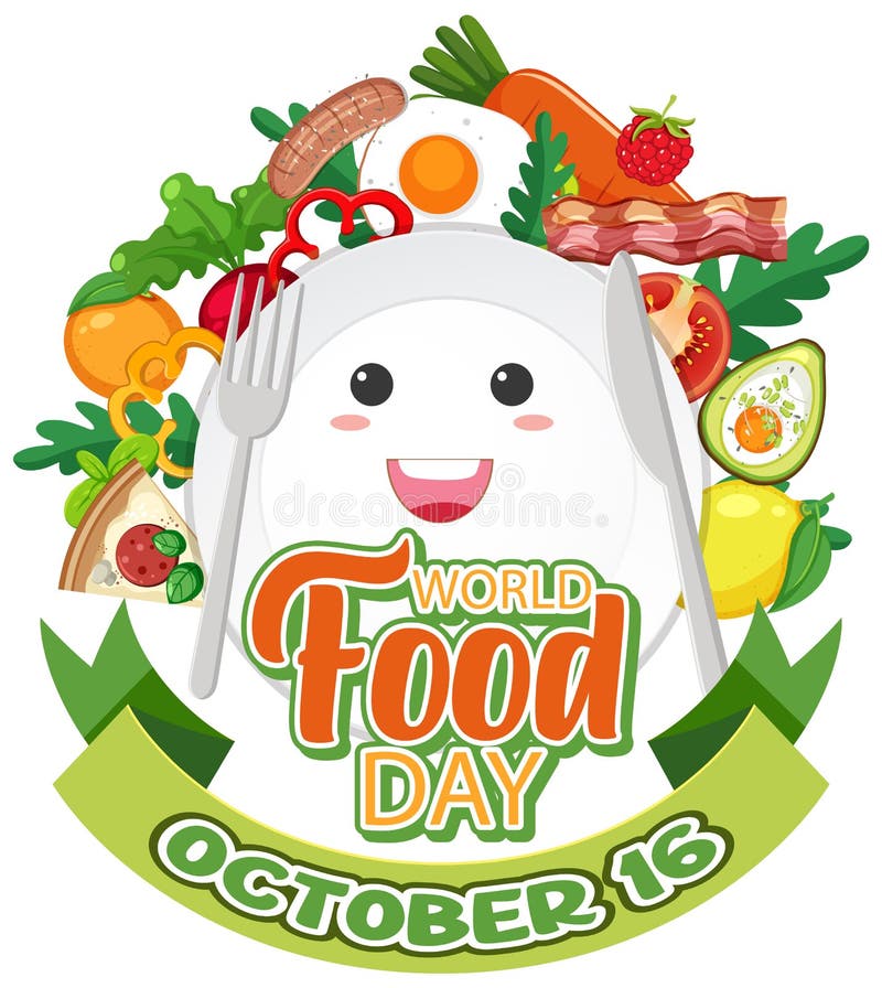 World Food Day Banner Design Stock Vector - Illustration of signage ...
