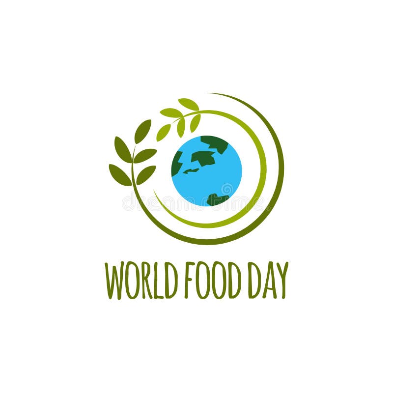 World Food Day Logo Vector Template Design Illustration Stock ...