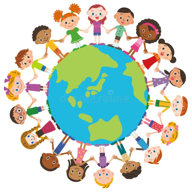 The world friend and earth stock vector. Illustration of ecology - 40484935