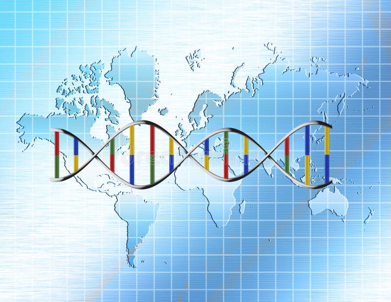 World Genetic stock illustration. Illustration of nature - 11628731