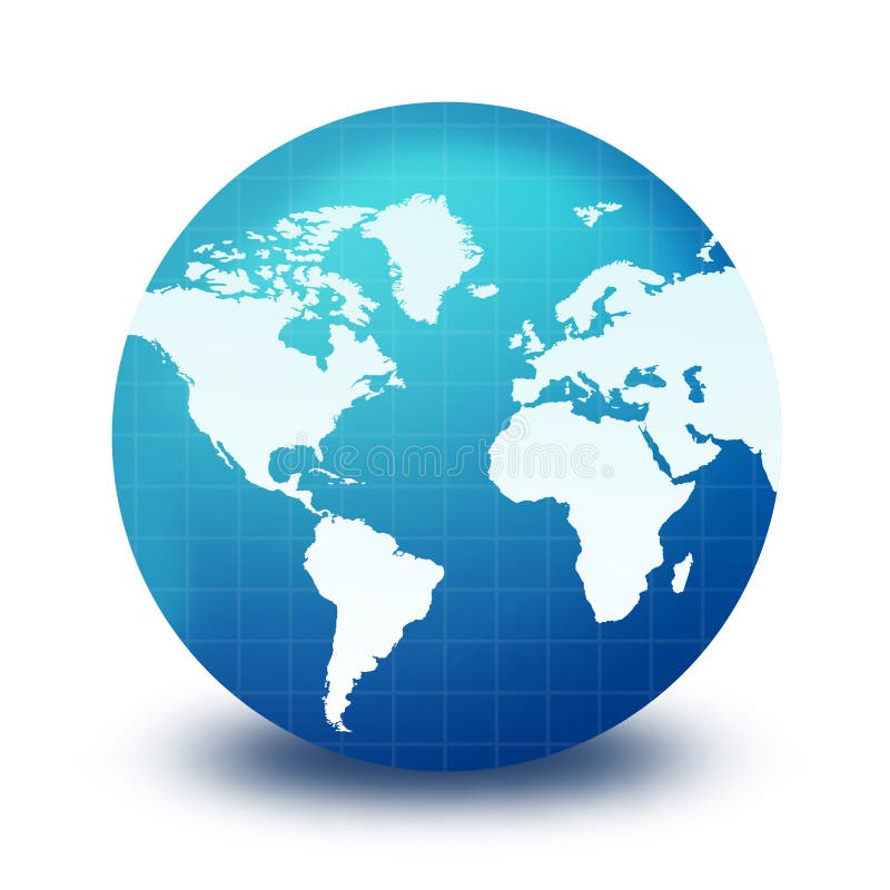 World Globe stock illustration. Illustration of global - 5233528