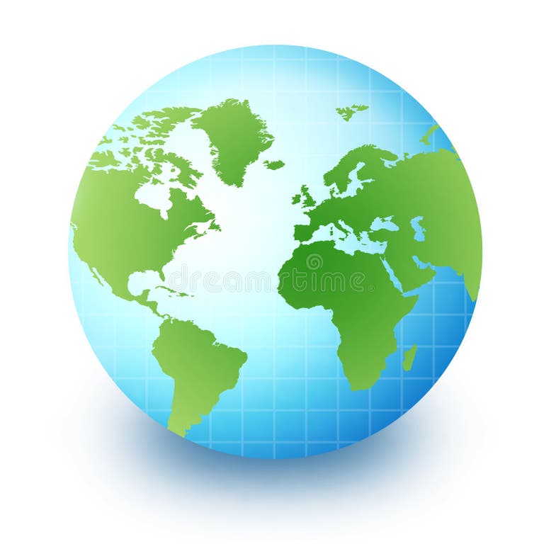 Globe World America Background Stock Illustrations – 78,400 Globe World ...
