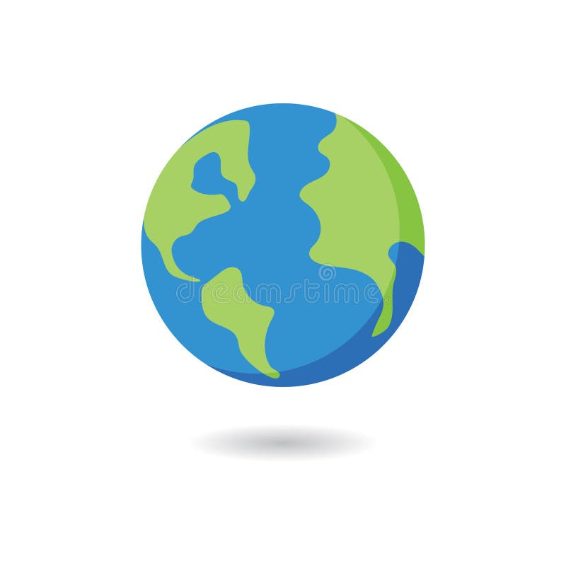 World Globe Ball Illustration Stock Vector - Illustration of sphere ...