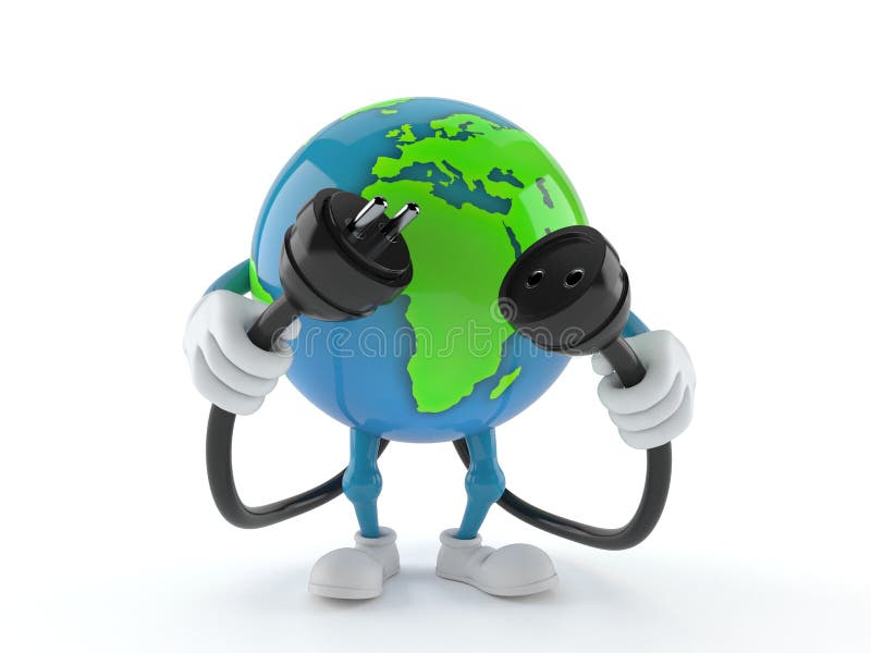 Electric world stock illustration. Illustration of high - 14876193