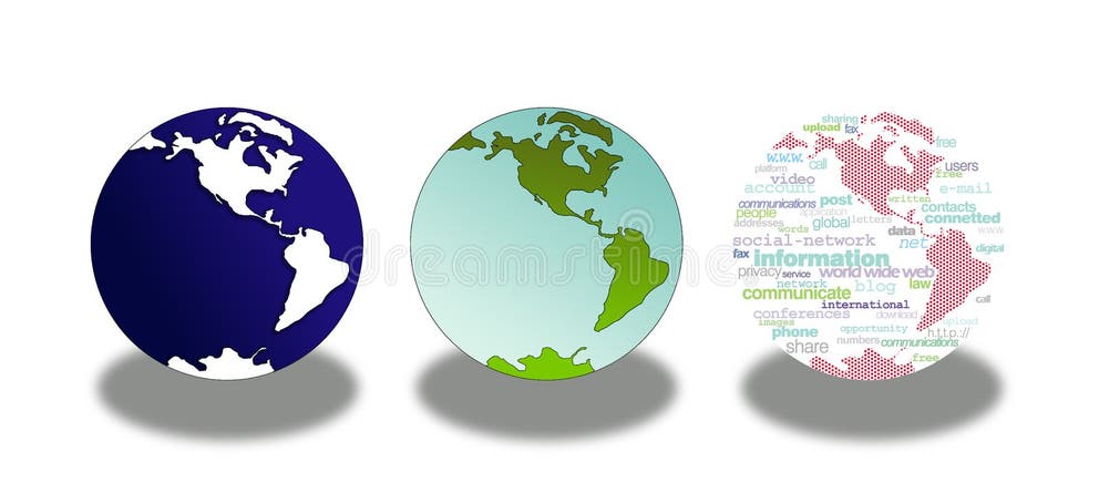 World Communications Icons Stock Illustrations – 1,639 World ...