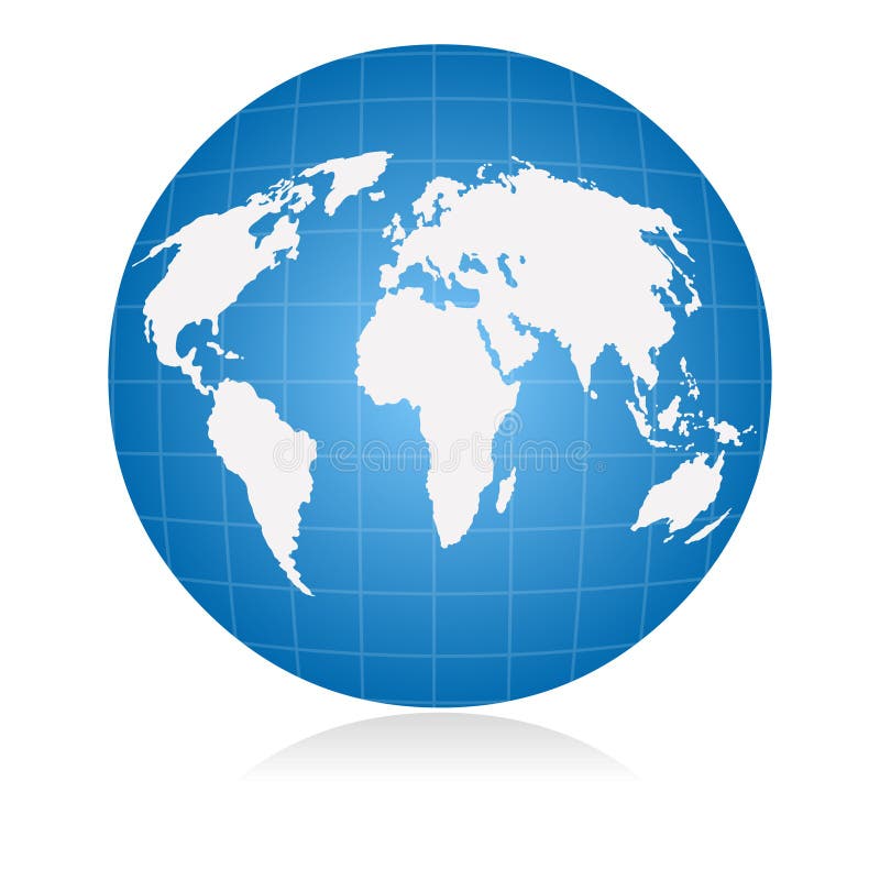 World globe stock vector. Illustration of international - 100498168