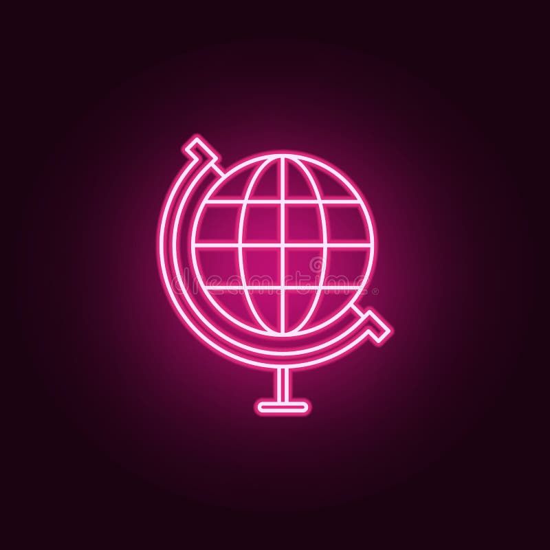 The World Cup Neon Icon. Elements of Championship 2018 Set. Simple Icon ...