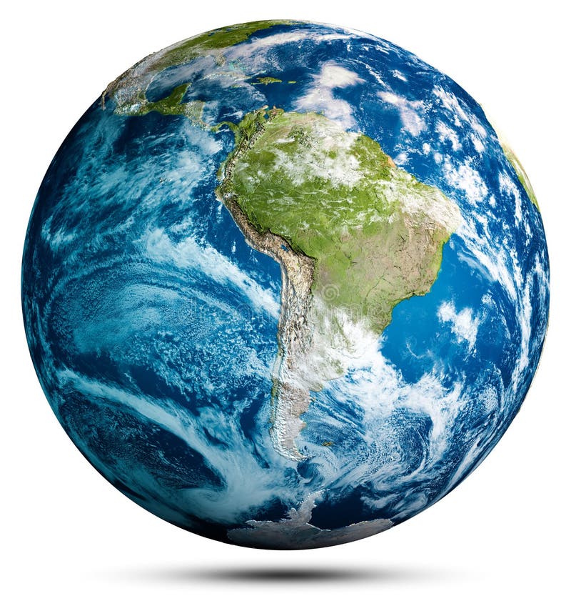 World Globe Planet Earth Map Sphere Stock Illustration - Illustration ...