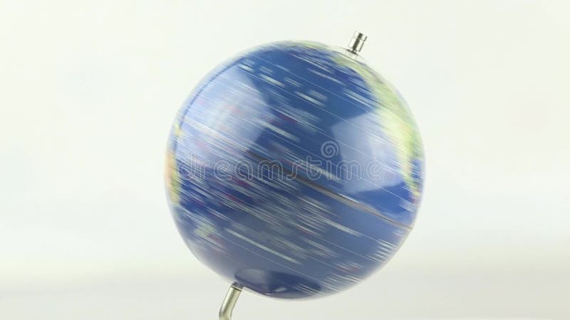 World globe spinning stock footage. Video of ball, geography - 48216890