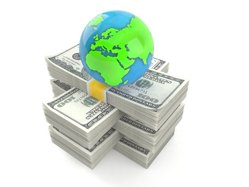 World Currency Money Globe Stock Illustrations – 11,671 World Currency ...