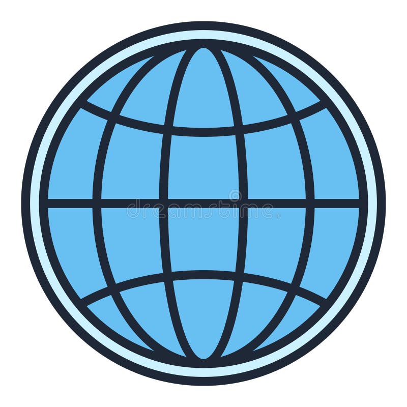 Earth Vector Logo Earth Globe Icon Vector & Photo (Free Trial)