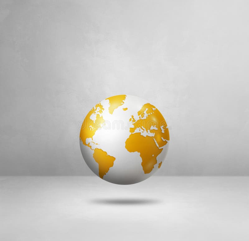 Isolated Yellow Color Worldmap Stock Illustrations – 73 Isolated Yellow ...