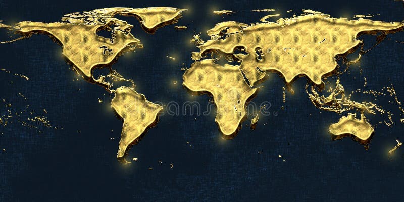 World gold map stock photo. Image of earth, grunge, explorer - 37211546