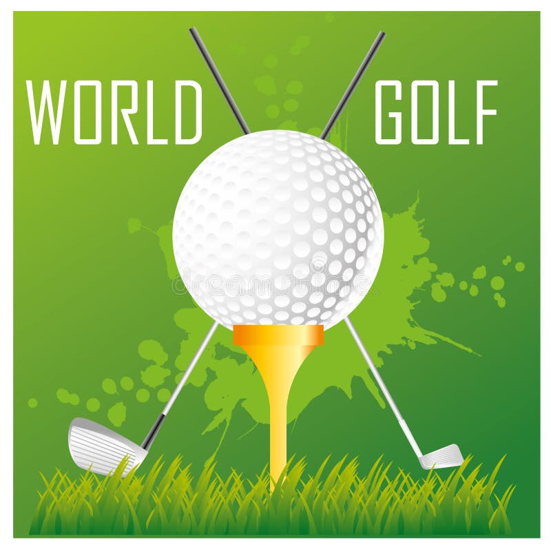 World of Golf stock illustration. Illustration of sport - 4902854