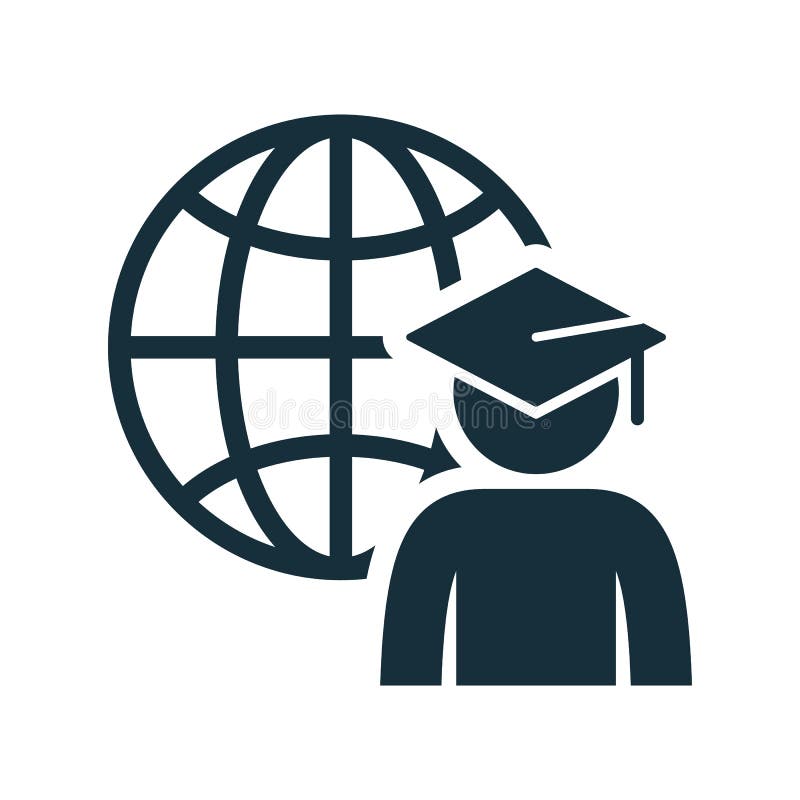 Student Globe stock vector. Illustration of planet, humorous - 26243293