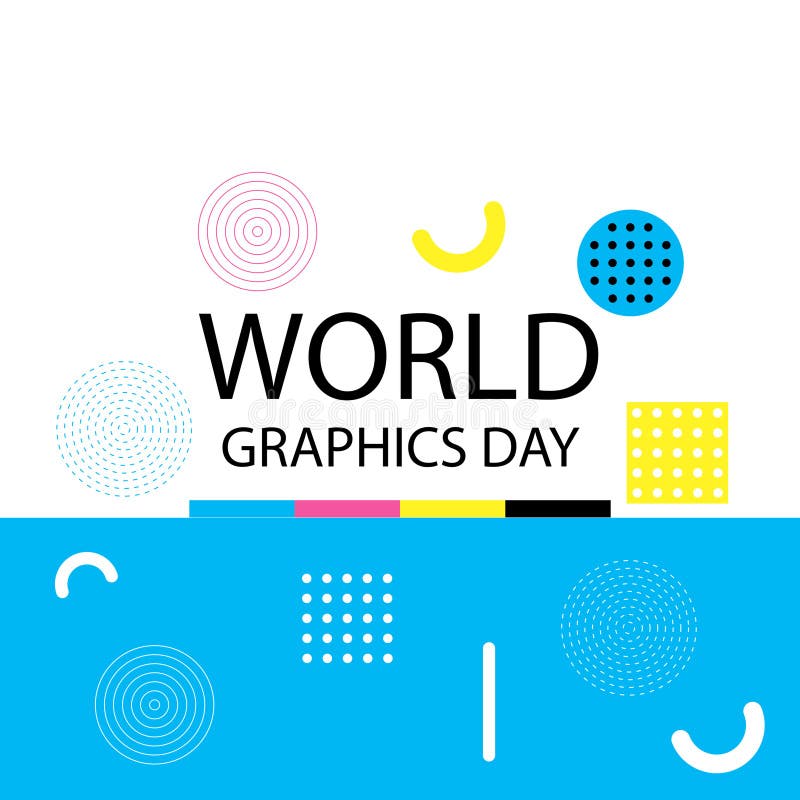 World Graphic Design Day Celebration Illustration Stock Vector ...