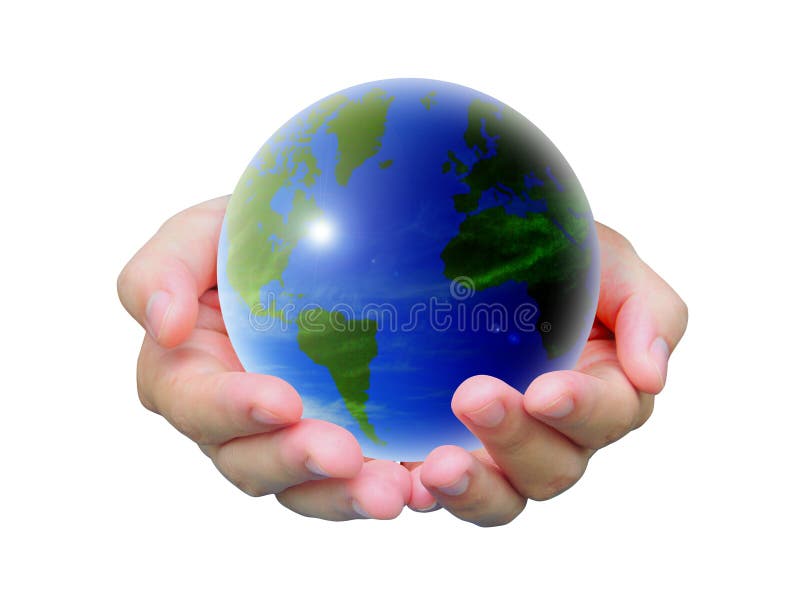World on hand stock image. Image of care, freedom, finger - 20716305