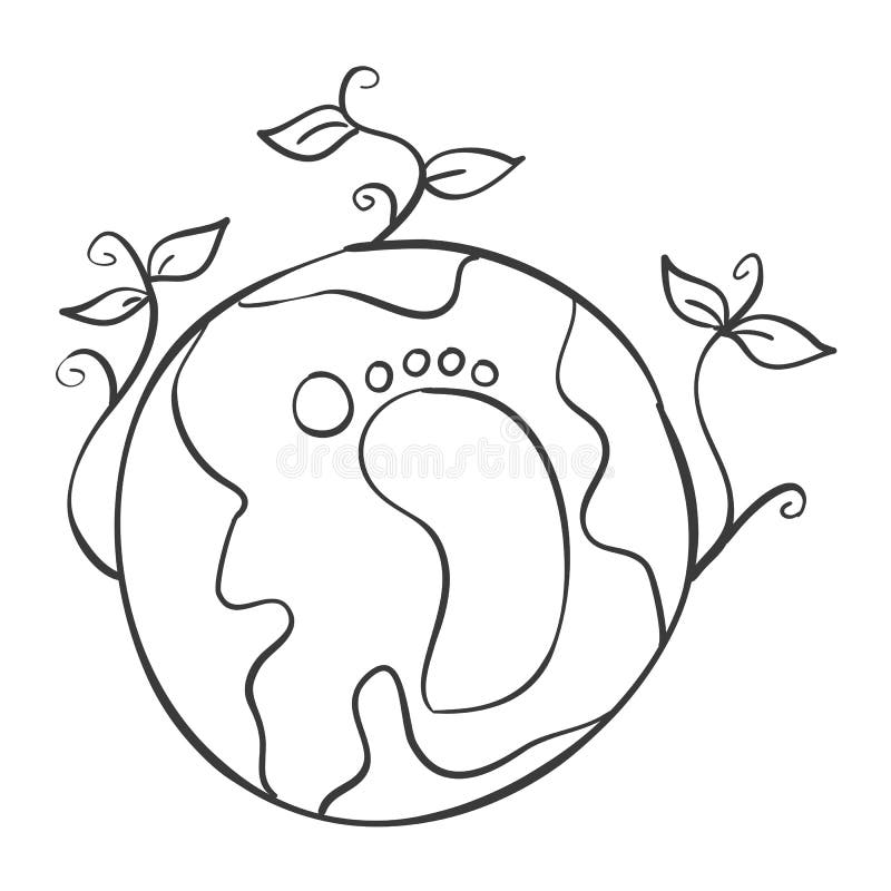 World hand draw design stock vector. Illustration of continent - 90474081