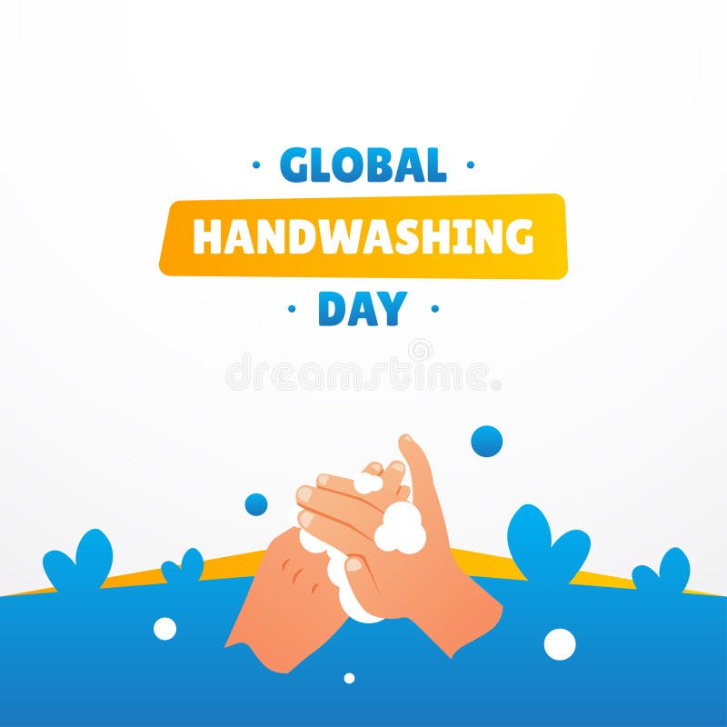 World Hand Washing Day Design Illustration Stock Vector - Illustration ...