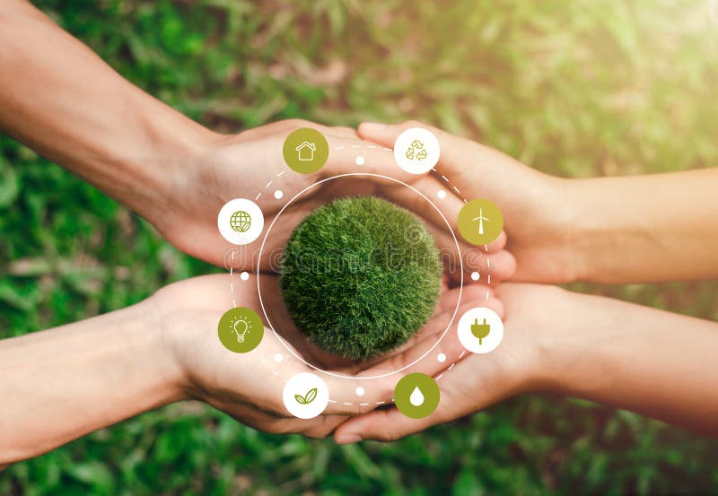 The World is in the Hands of Helping Each Other. in the Concept of ...