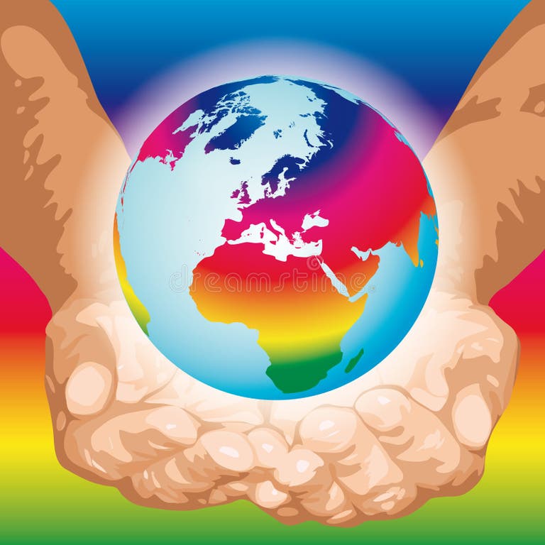 Earth God Hands Stock Illustrations – 320 Earth God Hands Stock ...