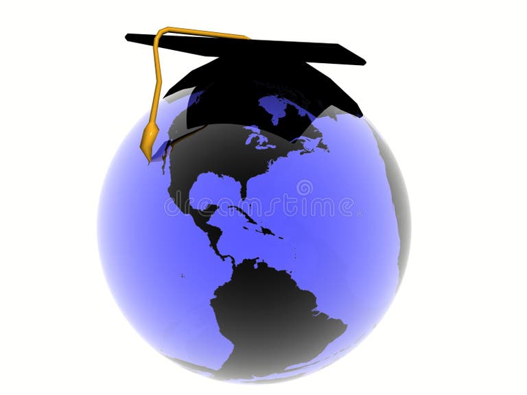 World Graduation Hat Stock Illustrations – 4,242 World Graduation Hat ...