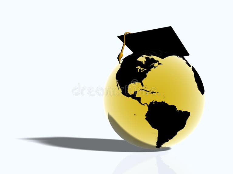 Graduation Hat World Stock Illustrations – 3,484 Graduation Hat World ...
