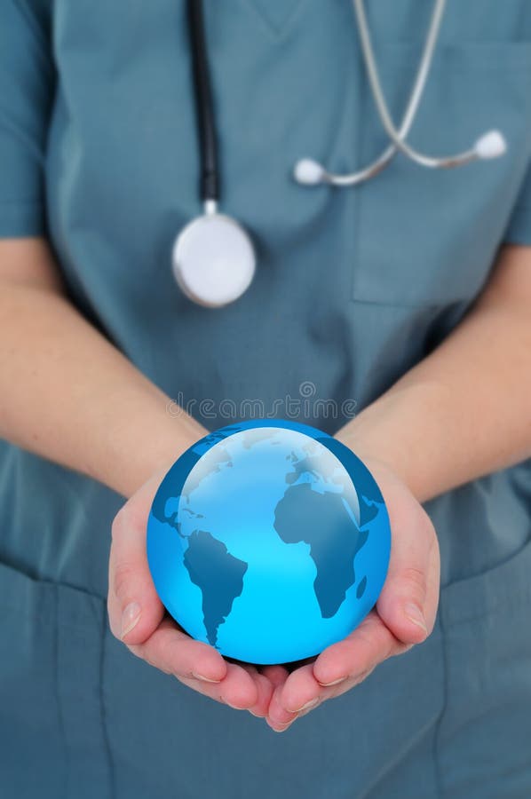 Earth health care stock image. Image of diagnosis, doctor - 13340815