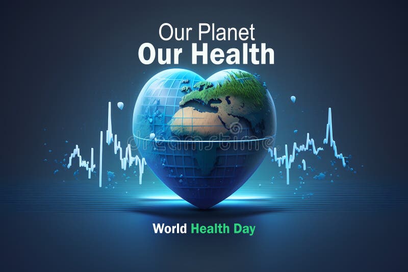 World Health Day 2023 Concept 3d Background. World Health Day Concept ...