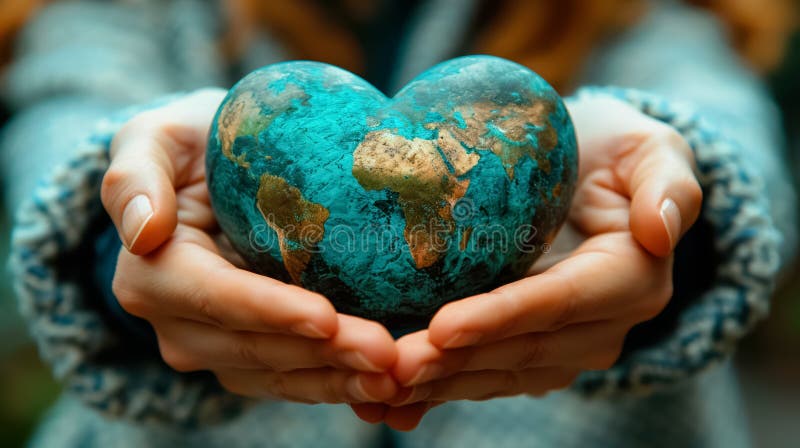 World Health Day Concept, Our Planet, Our Health Stock Illustration ...