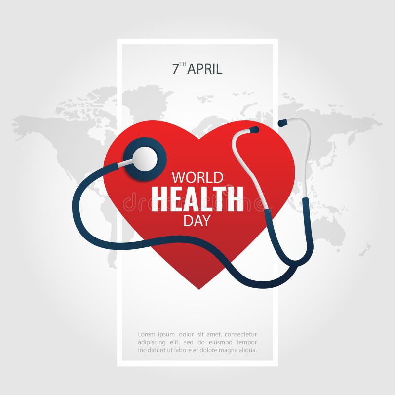 World Health Day stock vector. Illustration of medical - 269392749