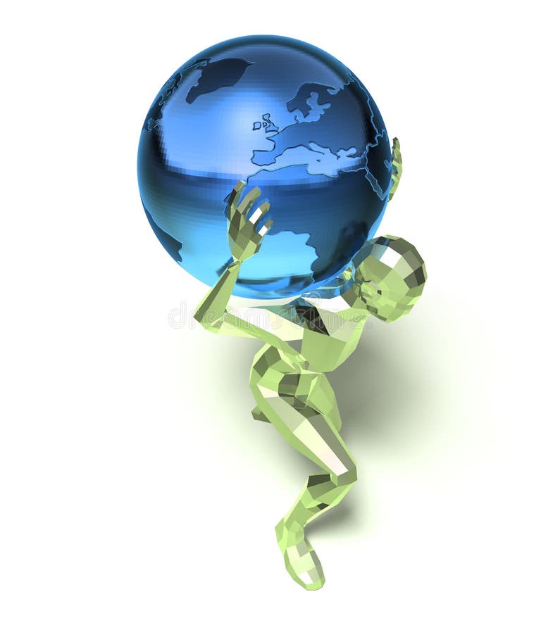 Carry World Shoulders Stock Illustrations – 62 Carry World Shoulders ...