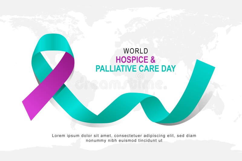 World Hospice and Palliative Care Day Background Stock Vector ...