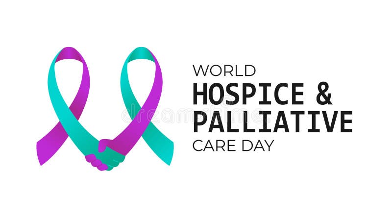 World Hospice and Palliative Care Day Concept 1 Stock Illustration ...