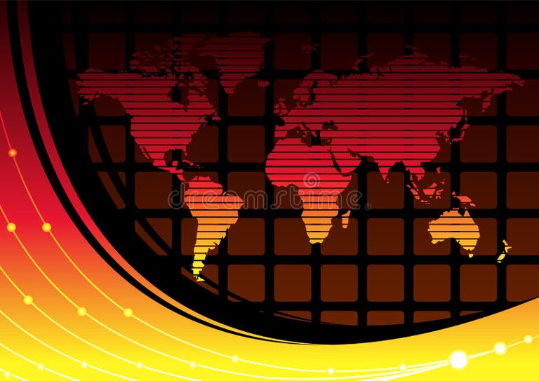 Red Hot World Map Stock Illustrations – 1,044 Red Hot World Map Stock ...