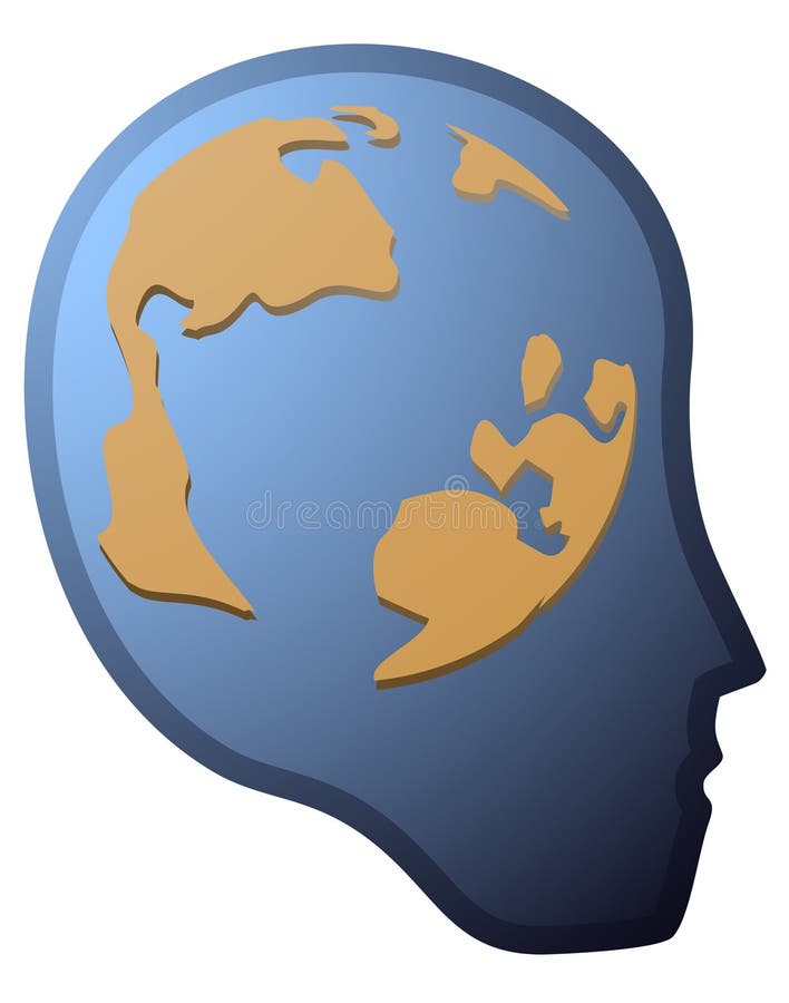 World human face icon stock vector. Illustration of badge - 24883215