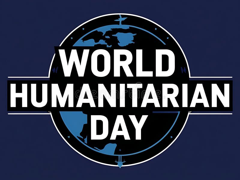World Humanitarian Day Global Aid and Support Stock Photo - Image of ...
