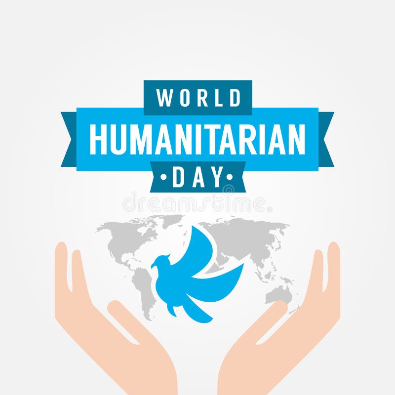 World Humanitarian Day Vector Design Illustration for Celebrate Moment ...