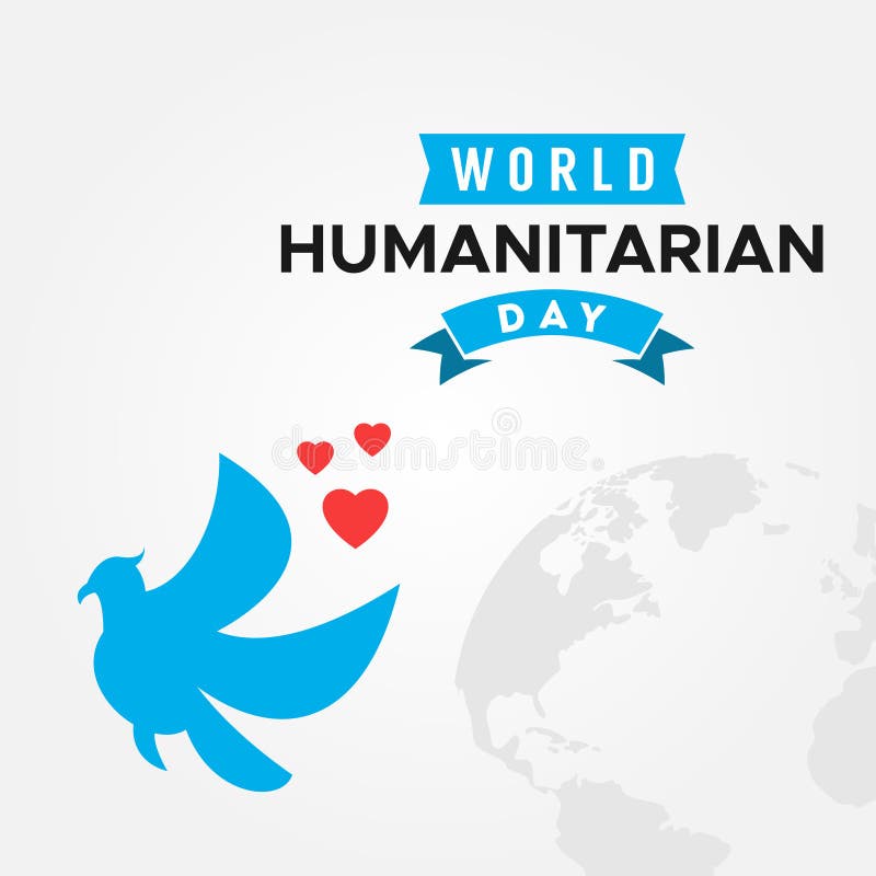 World Humanitarian Day Vector Design Illustration for Celebrate Moment ...