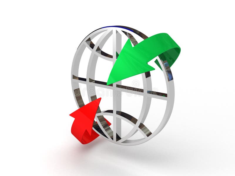 3d World Globe Map Vector Icon Stock Vector - Illustration of concept ...