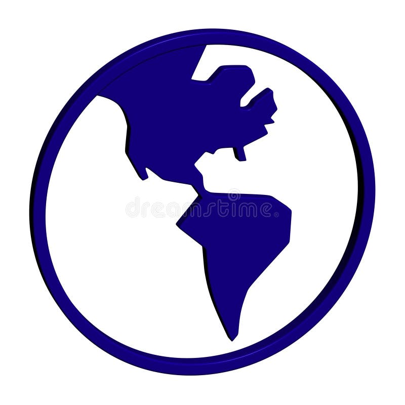 World Icon stock illustration. Illustration of pictograph - 102490405