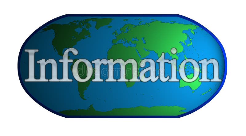 World of Information stock illustration. Illustration of interchange ...