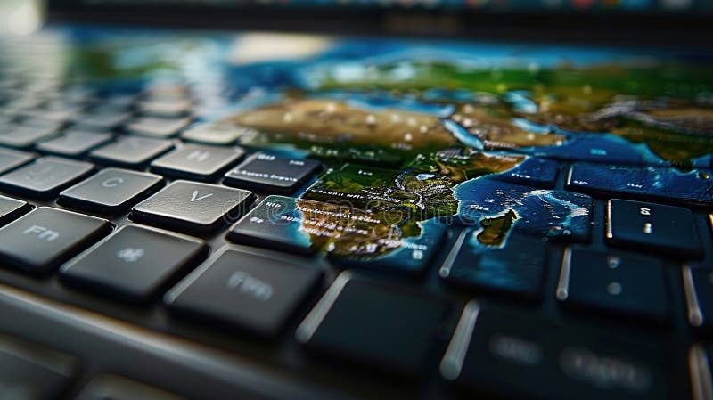 A World of Information at Your Fingertips. AI Generative Stock ...