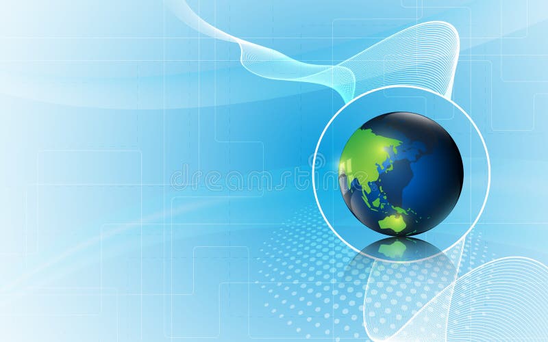 World Innovation Tech Concept Abstract Background Design Stock Vector ...