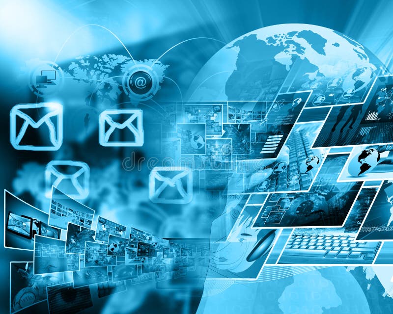 World of internet stock illustration. Illustration of broadcast - 36981989