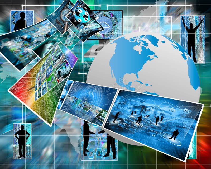 World of internet stock photo. Image of monitor, internet - 48806748